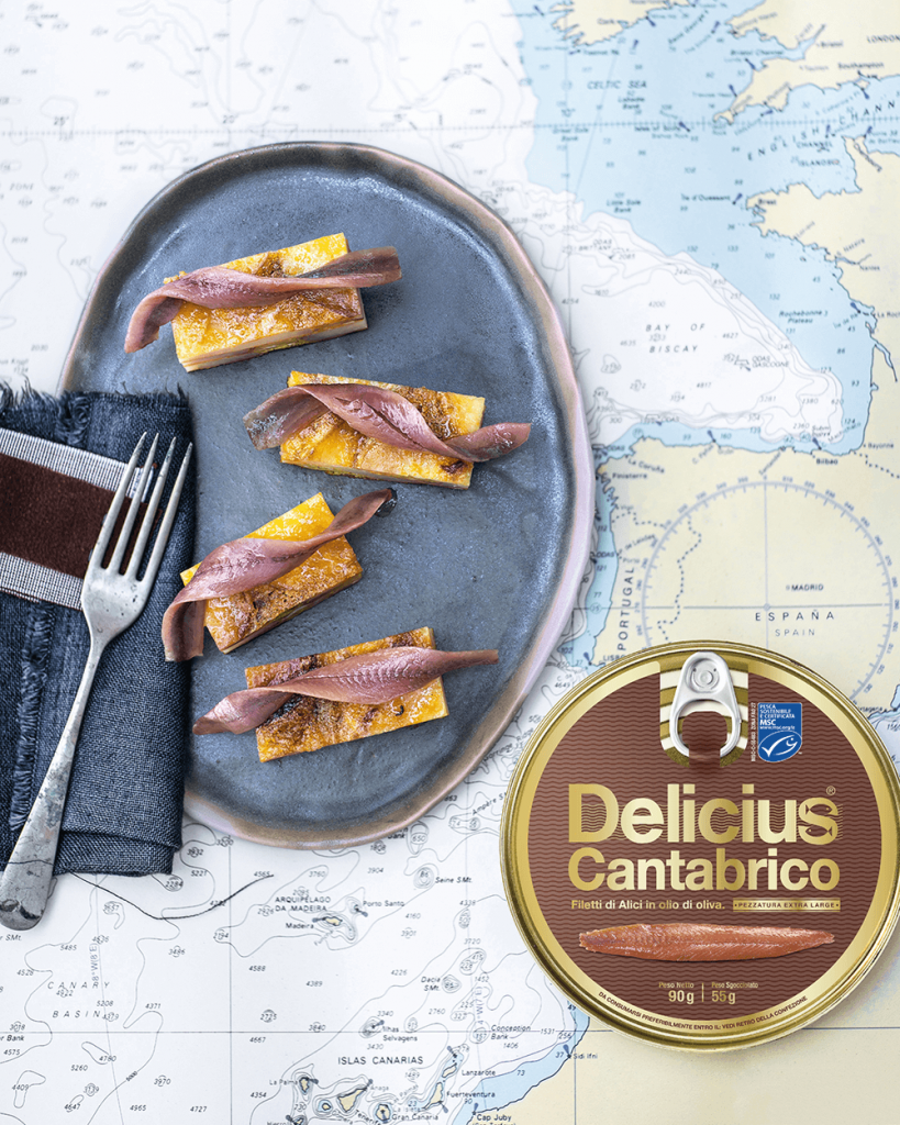 Filetti di alici del Mar Cantabrico