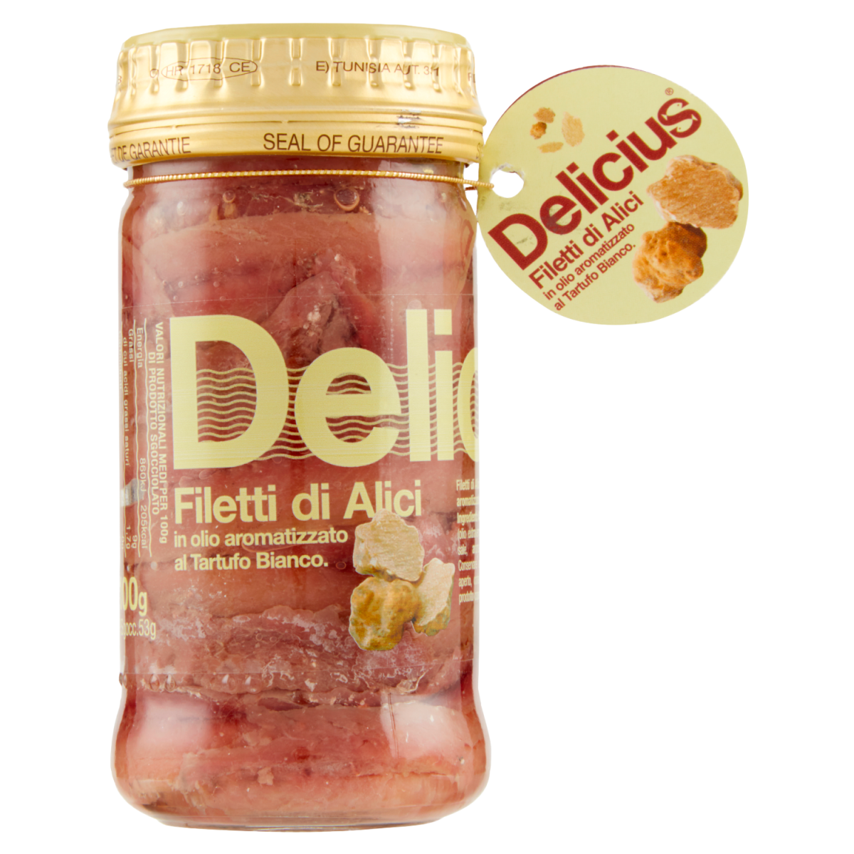 Alici in olio al Tartufo Bianco | Delicius